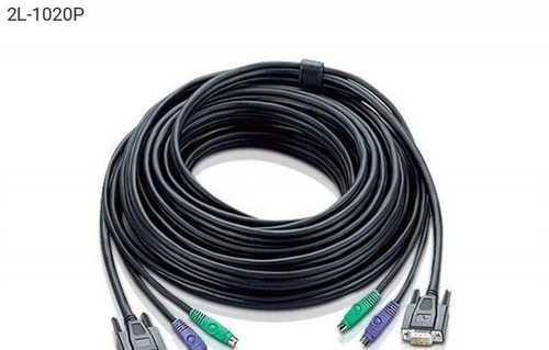 KVM-кабель aten 20м, 2L-1020P