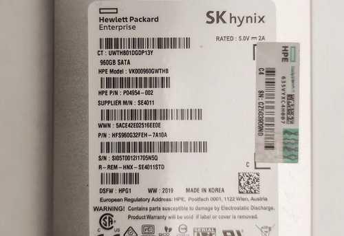 SSD HPE SKhynix P04954-002 960 1Tb VK000960gwthb