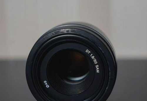Объектив Sony DT 50 mm F1.8 SAM (SAL50F18)