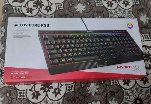 Игровая клавиатура HyperX Alloy Core RGB