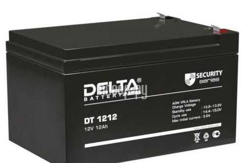 Аккумулятор Delta DT 1212 12V 12Ah