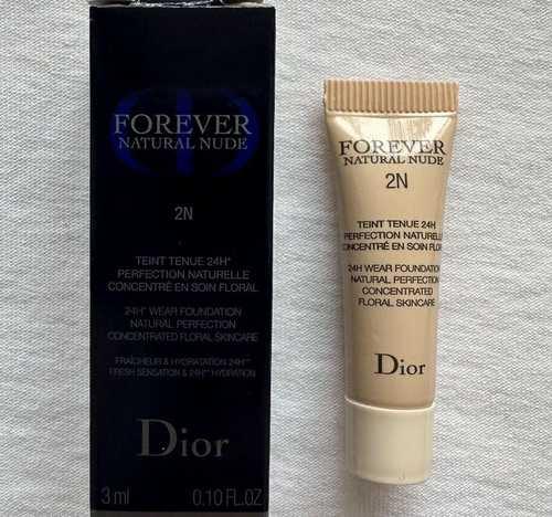 Dior forever nude тональный крем пробник