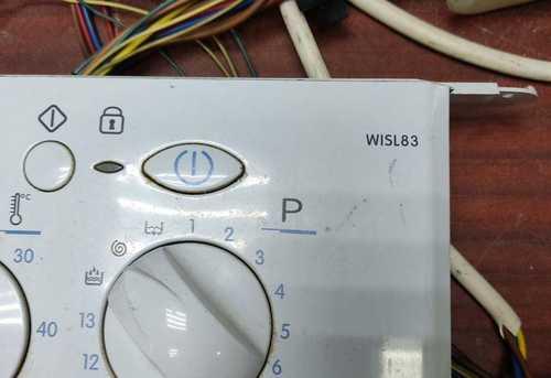 Модуль управления Indesit wisl 83 в сборе