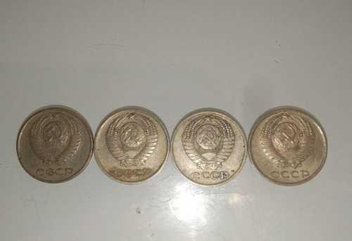 4 монеты СССР-1962 г., 1973 г., 1978 г., 1982 г