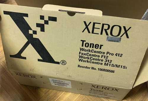 Тонер-картридж xerox (106R00586)