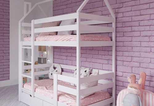 Кровать для детей / детская двухярусная кровать