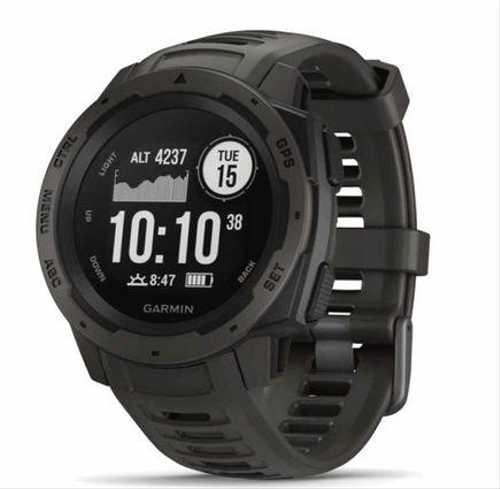 Часы Garmin Instinct Rugged Graphite