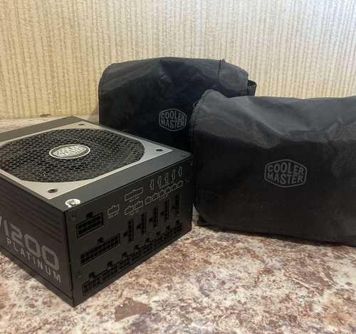 Блок питания Cooler master v1200 platinum