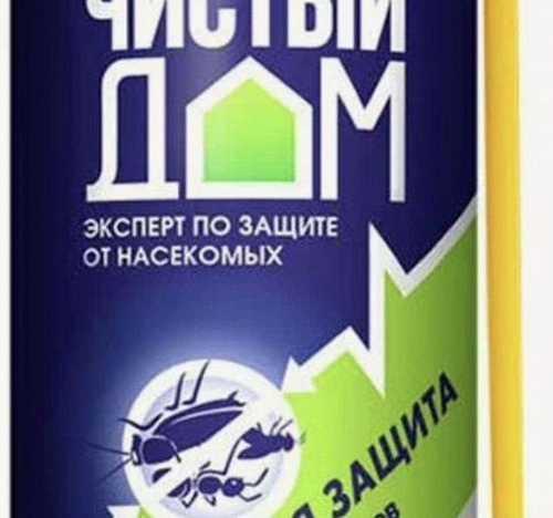 Аэрозоль дихлофос от тараканов Чисьый Дом