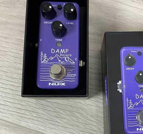 Педаль эффектов NUX NRV-3 Damp Reverb