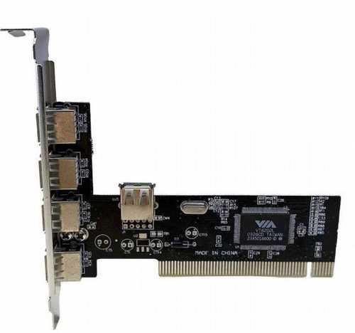 Контроллер USB 2.0 (4 1) PCI VT6202L