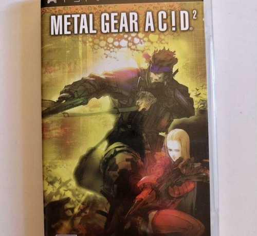 Metal Gear Acid 2 UMD PSP редкая