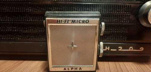 Радиоприемник micro alpha Япония