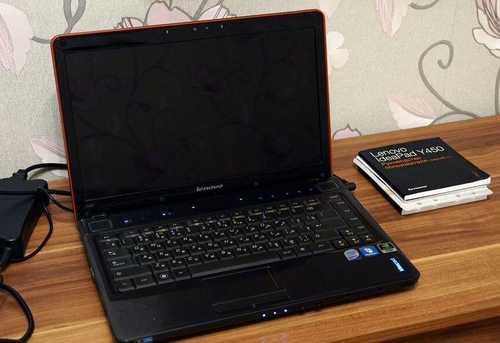 Ноутбук lenovo ideapad Y450