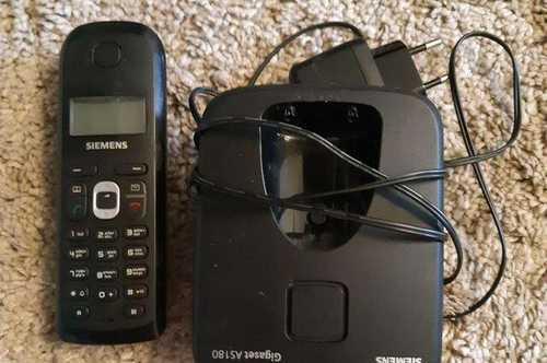 Телефон домашний с базой siemens