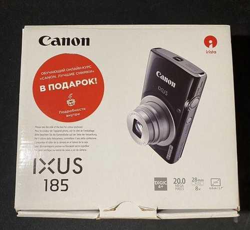 Компактный фотоаппарат canon ixus 185
