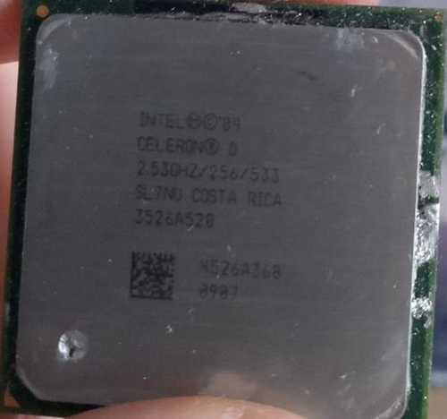 Процессор Intel celeron