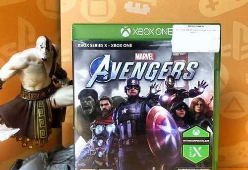 Xbox ONE/series Marvel Avengers русская версия б/у