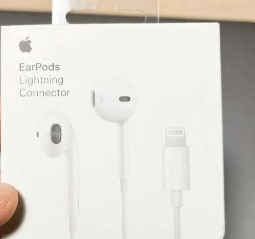 Наушники apple earpods lightning