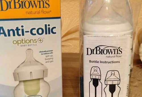 Бутылочка и соски для кормления dr browns