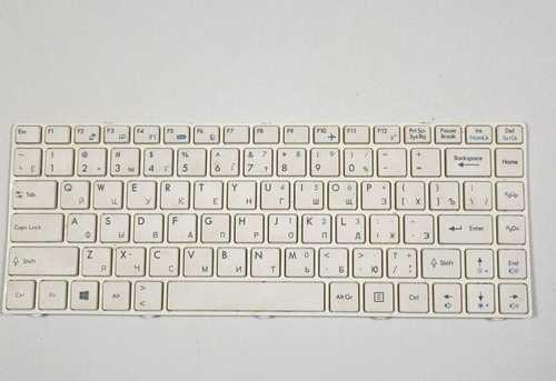 Клавиатура ноутбука MSI CR400 оригинал белая