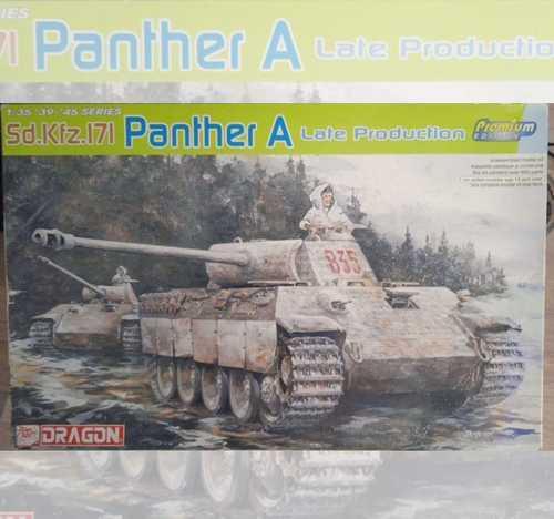 Сборные модели танка 1 35 Panther от фирмы Dragon