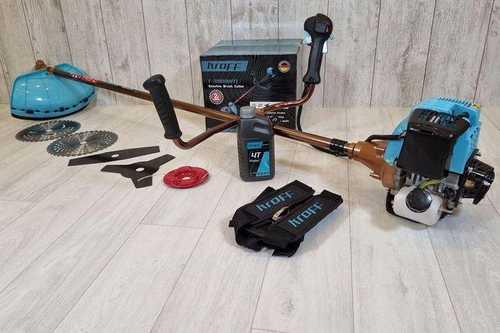 Бензиновый триммер четырёх тактный kroff 3900