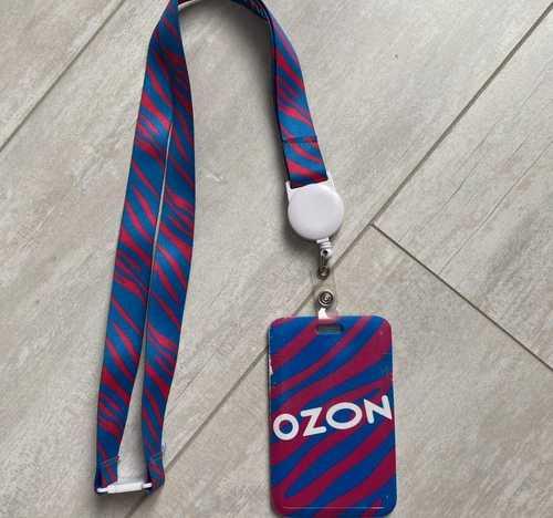 Бейдж чехол для пропуска ozon