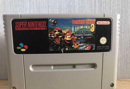 Donkey Kong Country 3 snes / Super Nintendo