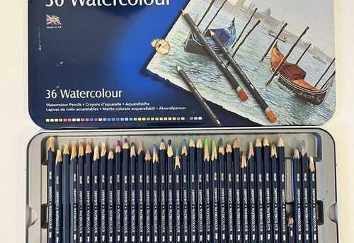 Набор акварельных карандашей 36 штук Derwent
