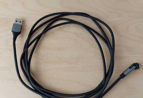 Магнитный USB/ Type C кабель для зарядки смартфона