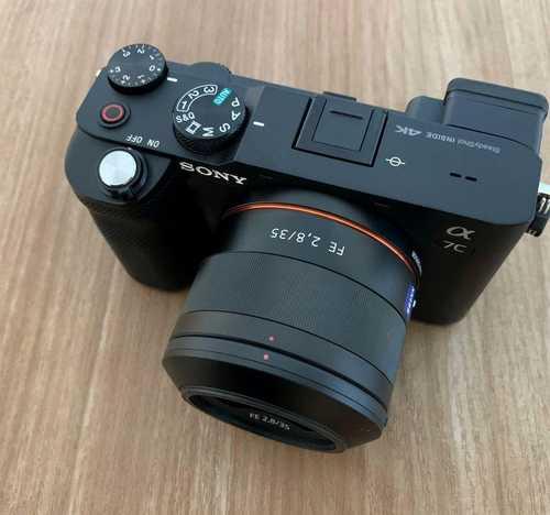 Sony 35mm f2.8 Zeiss объектив для Sony a7