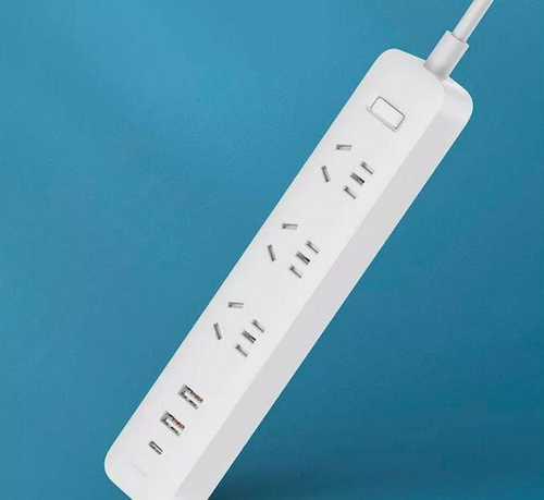 Удлинитель Xiaomi Mi Power Strip 20W 2A1C