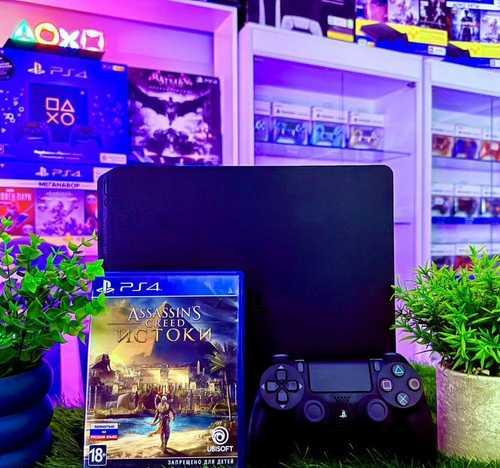 PlayStation 4 Slim 50 игр Assassin's Creed:Origins