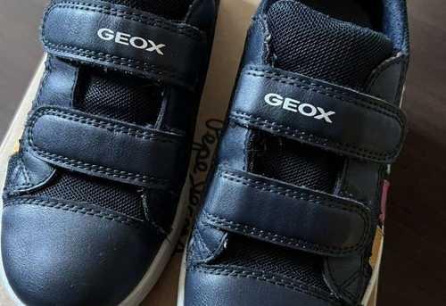 Кроссовки ботинки geox 32 кожаные для девочки