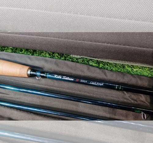 Kola Salmon Czech Nymph Burled Wood #3 10'2"