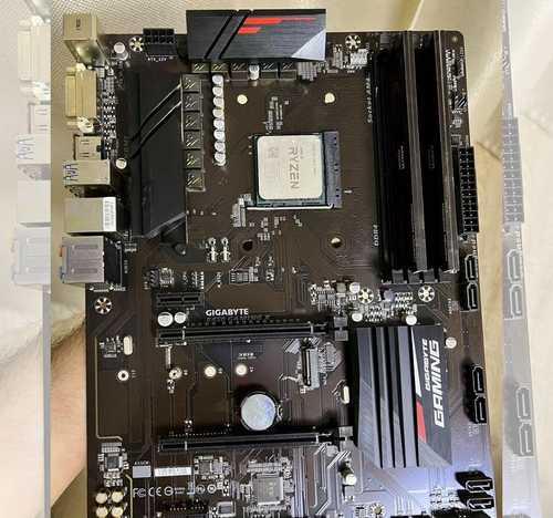 Комплект: Ryzen 5 3600, 16GB DDR4, Gigabyte B450