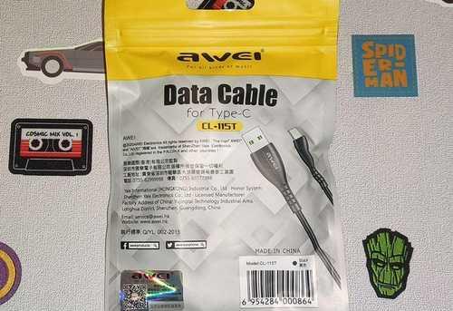 Data-кабель Awei Usb-Type-C. Новый