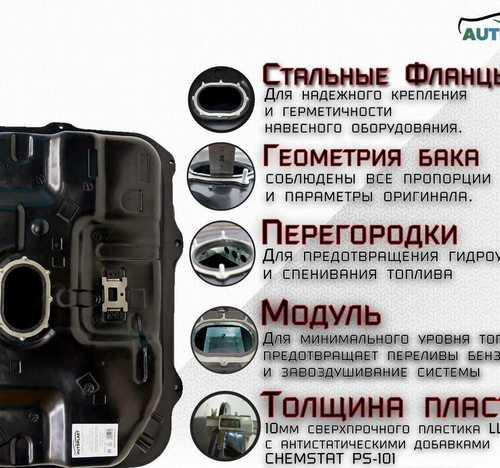 Топливный бак Hyundai Matrix