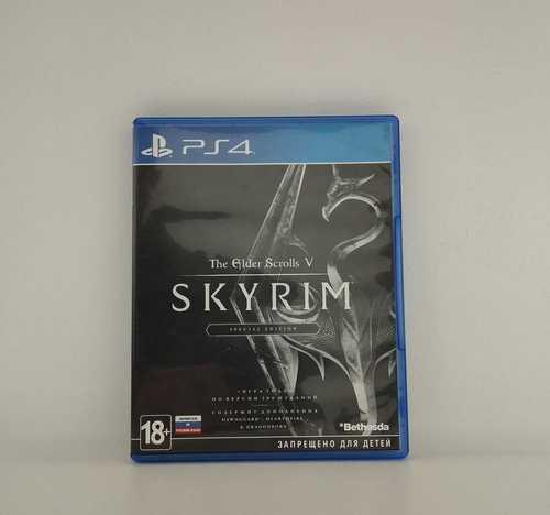 PS4. The Elder Scrolls 5 Skyrim Special Edition