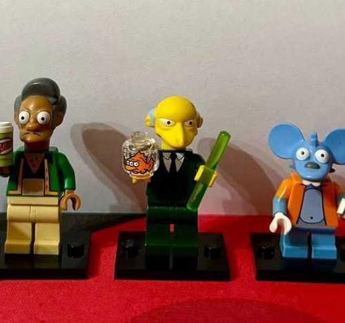Lego minifigures Симпсоны и другие