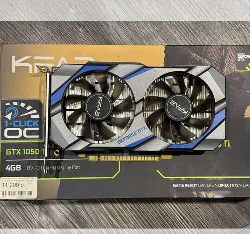 Видеокарта KFA2 GeForce GTX 1050 Ti 1-Click OC