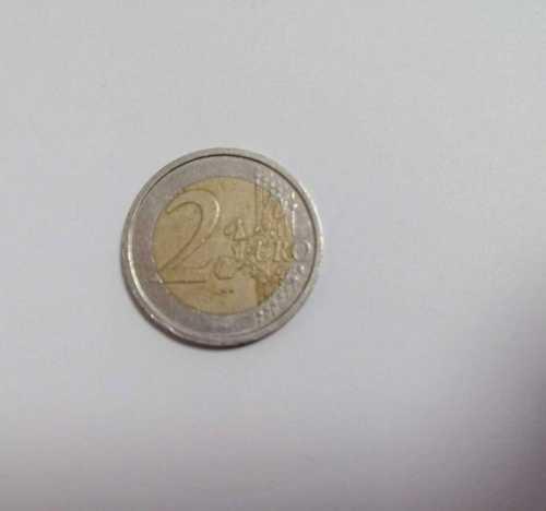 Монета 2 евро 2000 год