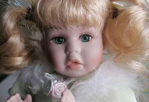 Кукла фарфоровая коллекционная Ангел