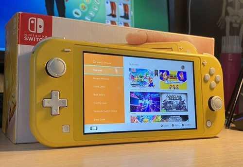 Nintendo Switch lite 32Gb жёлтая