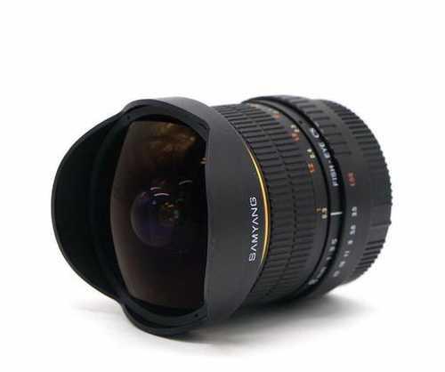 Samyang 8mm f/3.5 AS IF MC Fish-eye CS Canon EF-S