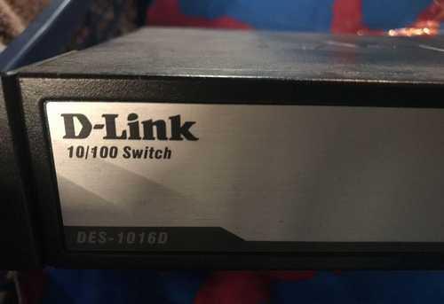 D-link des 1016D коммутатор