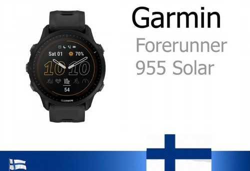 Спортивные часы Garmin Forerunner 955 Solar,черные