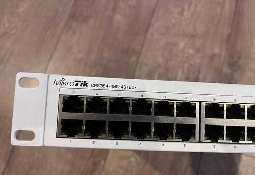 Коммутатор Mikrotik CRS354-48G-4S+2Q+