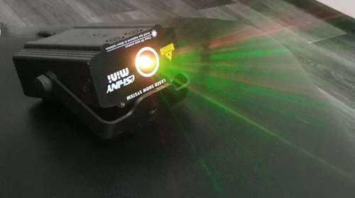 Световой лазерный проектор Eshini mini R&G